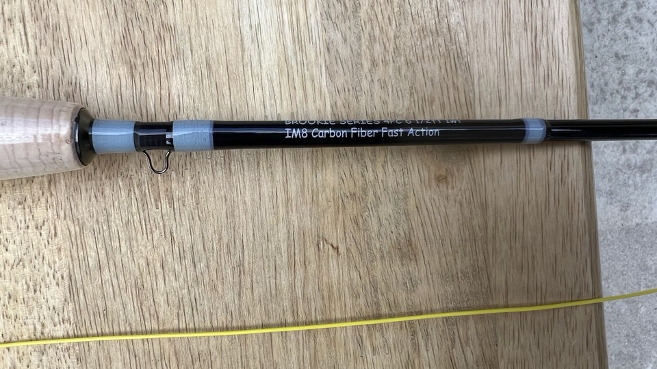 Fly Rod Combo 6 1/2ft 1wt IM8 Carbon Fiber W/fully Loaded Reel & case ...