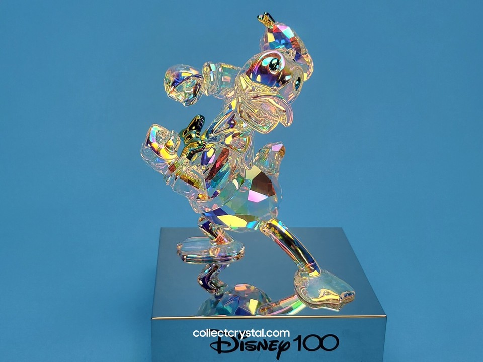 Swarovski Crystal, Disney 100 Donald Duck Figurine # 5658474 | eBay