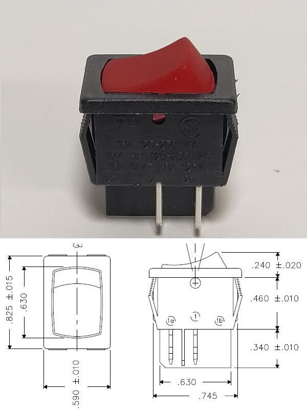 Genuine On/Off Rocker Switch for Shop Vac Wet Dry Vacuum Cleaner ...