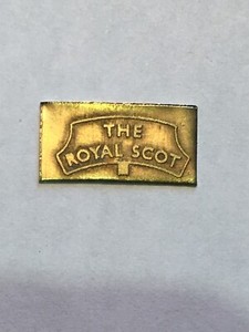 4mm Etched Brass LMS BR Train Headboard The Royal Scot Kit Built OO EM ...
