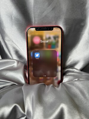 Unlocked Verizon iPhone 12 Pro Max (Product)Red With Original Twitter ...