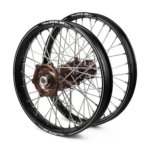 Yamaha YZ125 2008 - 2024 Wheel Set Black Excel A60 SNR MX Rims Mag ...