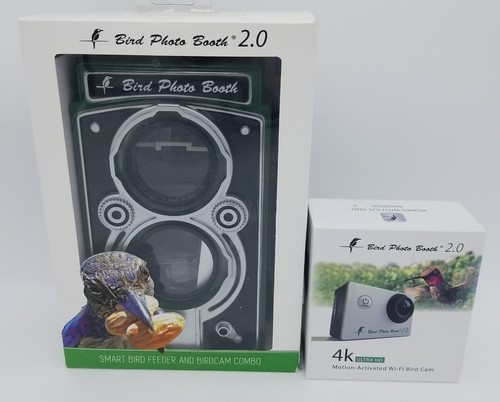 Bird Photo Booth 2.0 Smart Bird Feeder and Birdcam Camera Combo ...