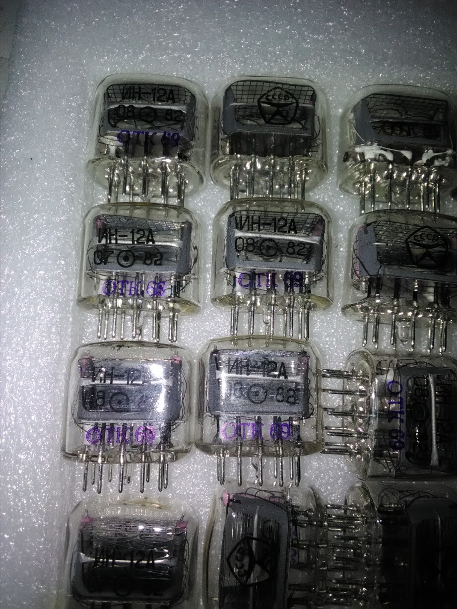 6pcs New nixie tubes IN 12B ИН-12Б IN-12A ИН-12A | eBay