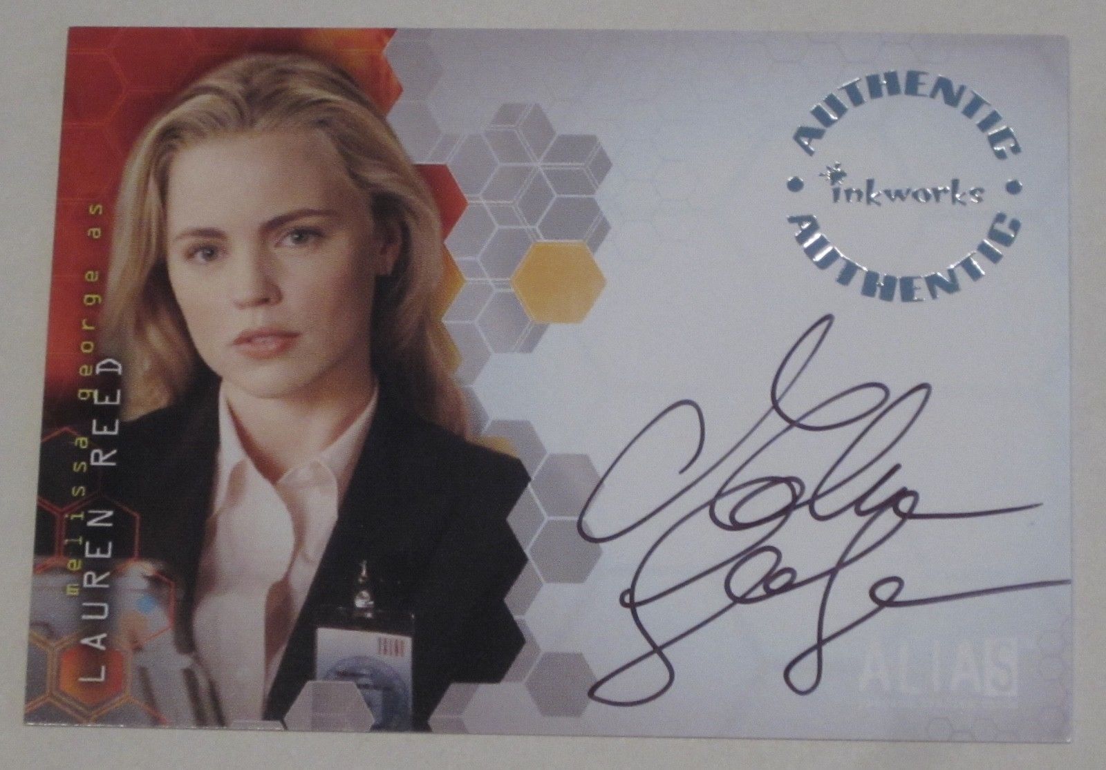 2004 MELISSA GEORGE Inkworks Alias Season 3 A20 As Lauren Reed ...