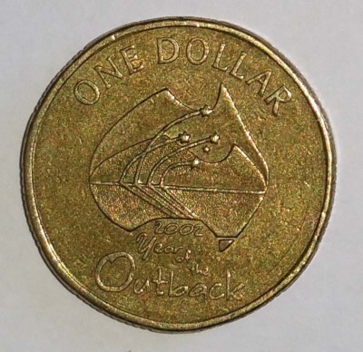 Australian $1 One Dollar coin year 2002 Year of the Outback Collectable ...