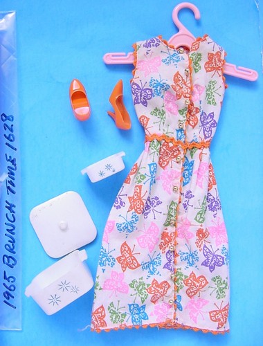 1965 BARBIE OUTFIT #1628 BRUNCH TIME SET EXCELLENT! | eBay