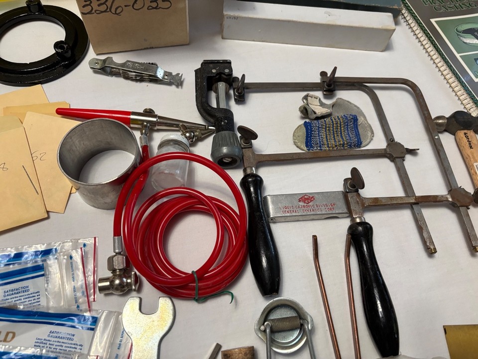 Jewelry Making Tool Lot Metalsmith Silversmith Jeweler Bench Metalwork ...