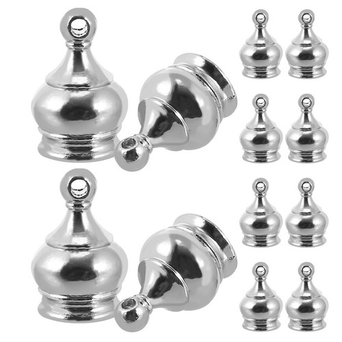 14 Pcs Crown Punched Nut Decorative Finial Cap Finials for Lamps | eBay