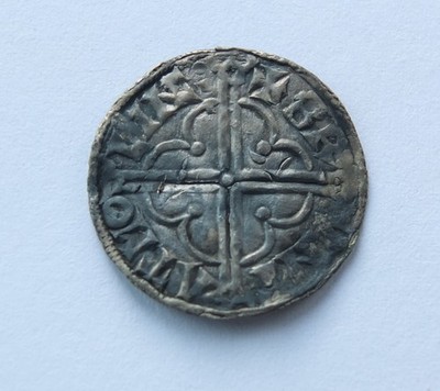 Anglo-Saxon penny Cnut (1024-1030) Quatrefoil type, Lincoln mint ...