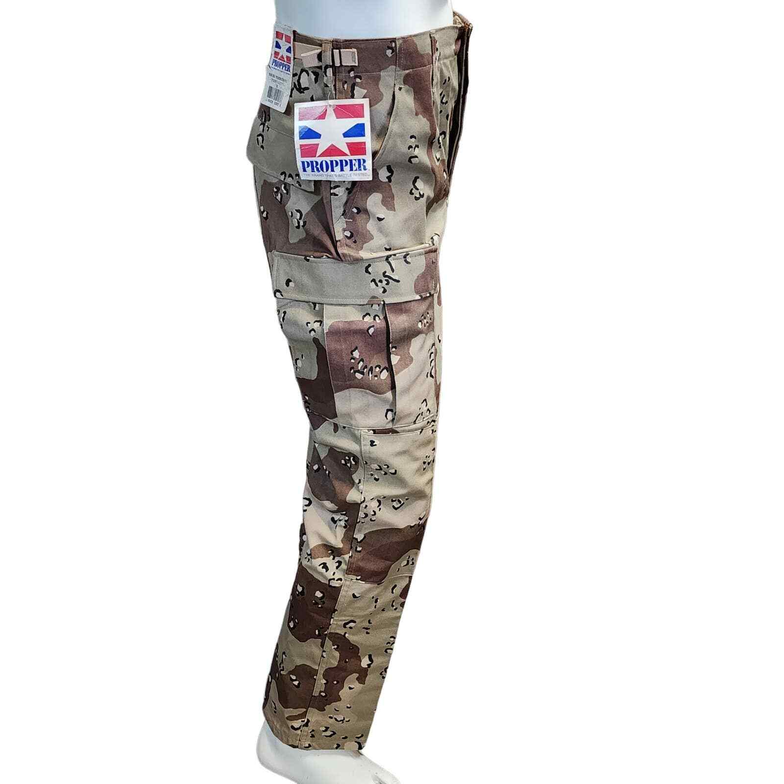 Propper BDU Trouser Button Fly 3-Color Desert Camo Size S | eBay