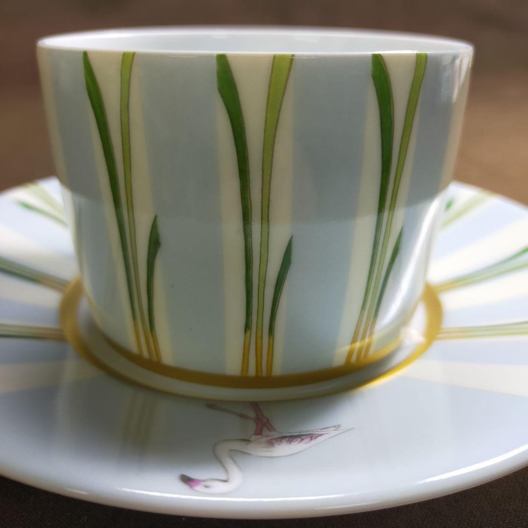 Hermes Les Matins De L'etang 1 Set of Tea Cup & Saucer Japan [Used] | eBay