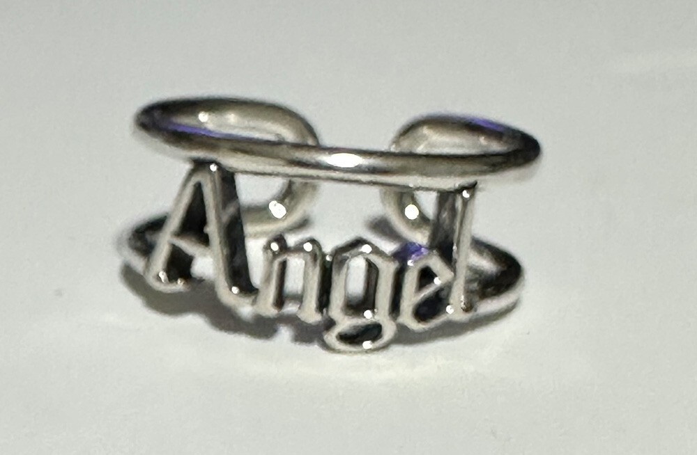BRAND NEW Pandora ME 925 Sterling Silver Angel Open Ring 190105C00 Size ...