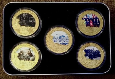 Worth "Operation Overlord D-Day 75 1944-2019" Coin Set Boxed with COA ...