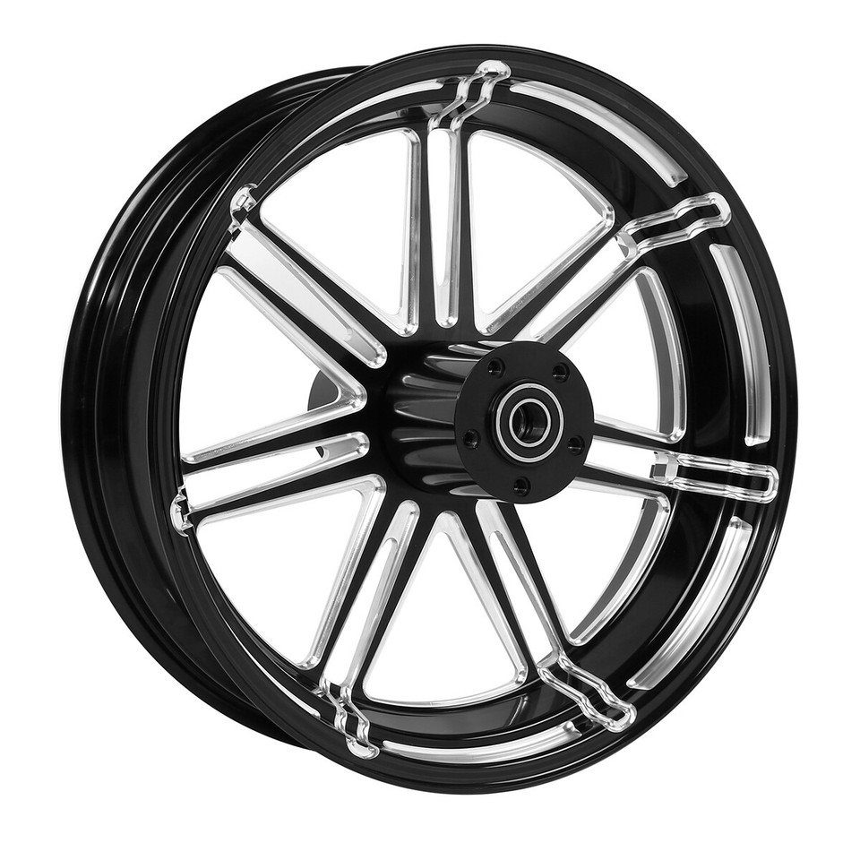 26'' Front Wheel 18'' Rear Wheel Rim Dual Hub Fit For Harley Street ...