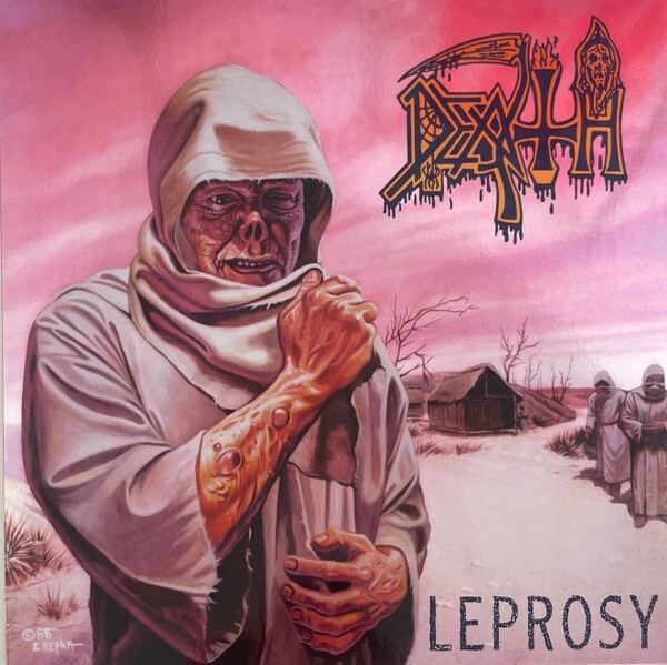 Death - Leprosy LP - Foil Cover - Colored Vinyl Album - NEW DEATH METAL ...