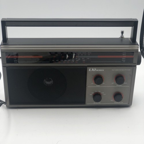 Sears LXI Series Multi Band Portable Receiver AMFM Shortwave Radio w ...