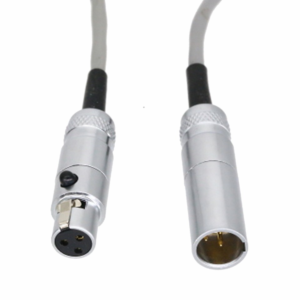 Mini-XLR 3pin plug jack Extension cable L2B2AT for Audio Balanced ...