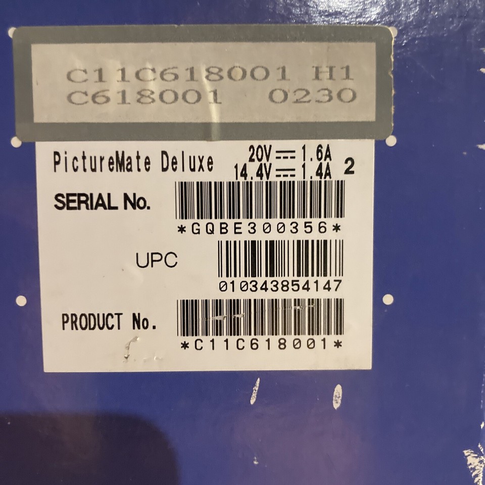 Epson Picture Mate Personal Photo Lab | eBay