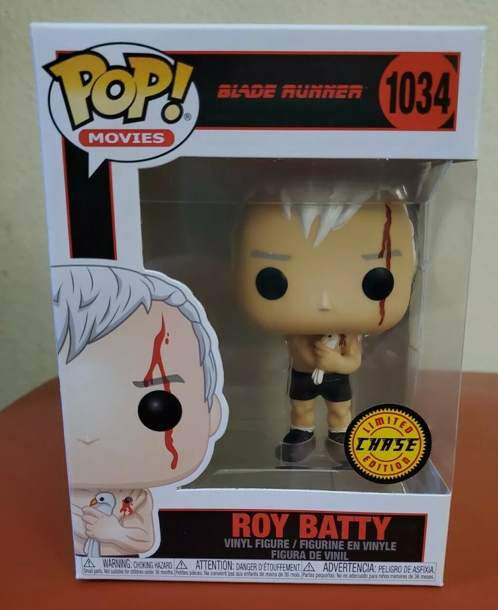 Roy Batty Blade Runner Funko Pop Vinyl Figure (CHASE VARIANT) W Pop ...