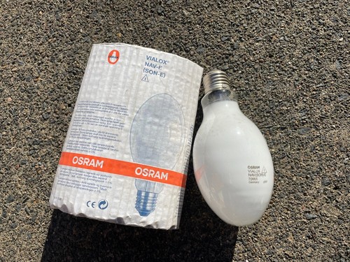 OSRAM 70W SONE HIGH PRESSURE SODIUM LAMP NEW IN PACKET STREET LIGHT EGG ...