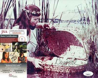 Nina Foch Actress Hand Signed Autograph 8x10 Photo Ten Commandments ...