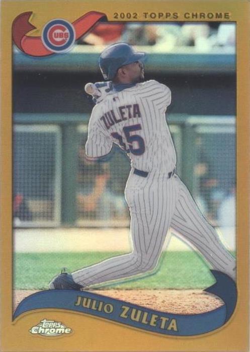 2002 Topps Chrome - Julio Zuleta #42 Gold Refractor for sale online | eBay