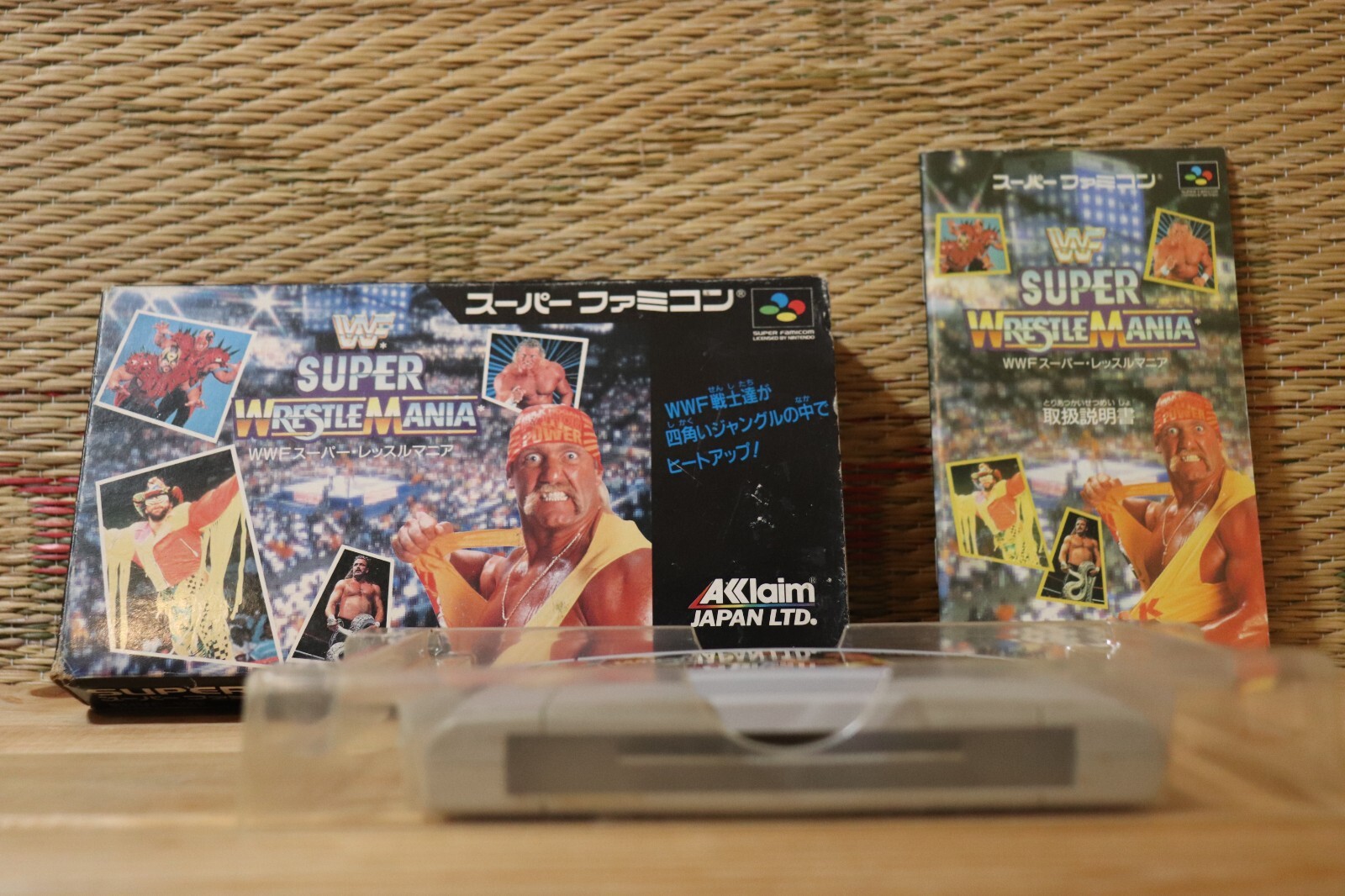 WWF Super Wrestle Mania w/box manual Nintendo Super Famicom SFC VG! | eBay