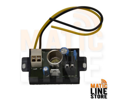 CIRCUITO RICAMBIO LAMPEGGIANTE UNIVERSALE A LED 24V 12V BFT RADIUS R1 ...