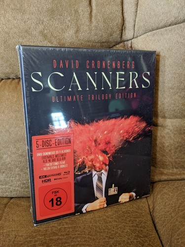 Scanners Ultimate Trilogy Edition (4K UHD/blu-ray) German import, see ...