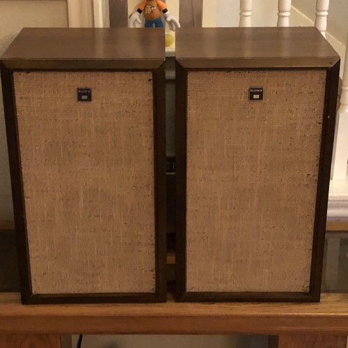 Vintage Sony SS-580 Three Way Speaker. | eBay