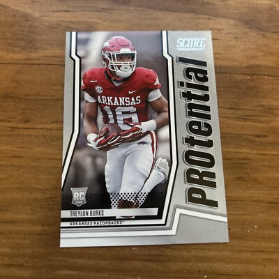 2022 Score Treylon Burks RC #P-TB | eBay