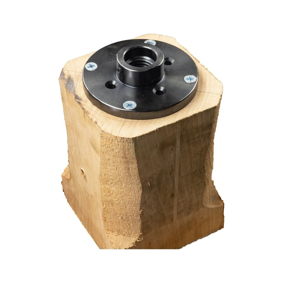 4'' Steel Wood Lathe Faceplate Chucks,Faceplate for Wood Lathe,Lathe ...