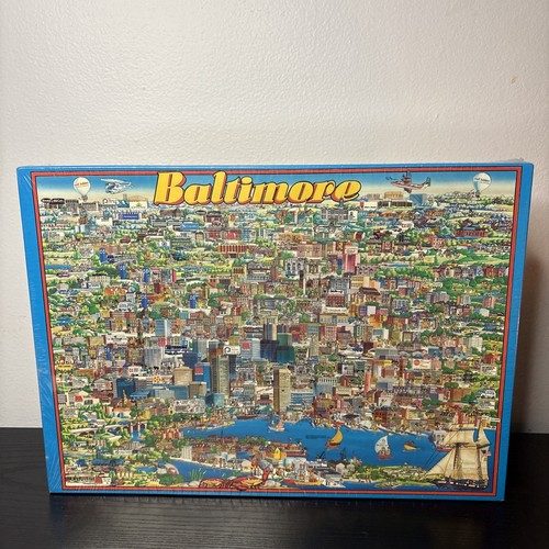 Discover City of Baltimore 529 Piece Jigsaw Puzzle by Buffalo Games New ...