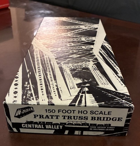Ho Scale Central Valley 150 Foot Pratt Truss Bridge Kit | eBay