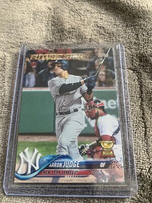 2018 Topps Series 1 Aaron Judge Gold Cup Future Stars TROPHY ROOKIE CUP ...