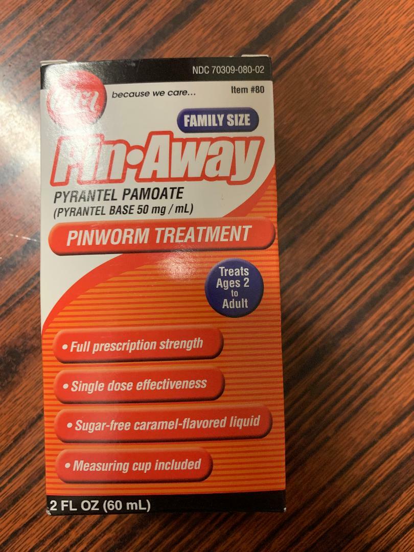 Cara Pin-away Pyrantel Pamoate Pinworm Treatment 2 FL Oz for sale ...