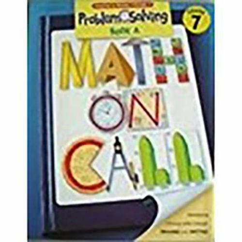 Math on Call Problem Solving Ser.: Great Source Math on Call : Problem ...