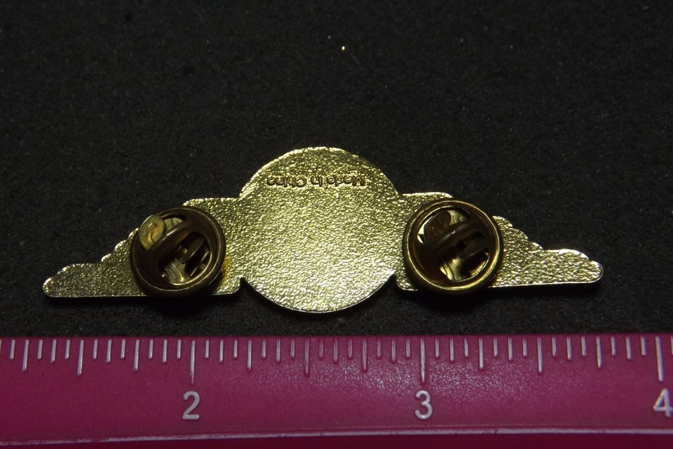 Alaska Airlines Livery Pilot Wings Tail Gold Toned Badge Lapel Pin ...