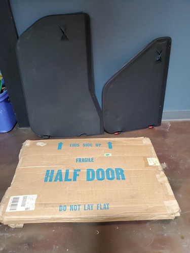 Replacemet Soft Lower Half Doors for Jeep CJ New Black | eBay