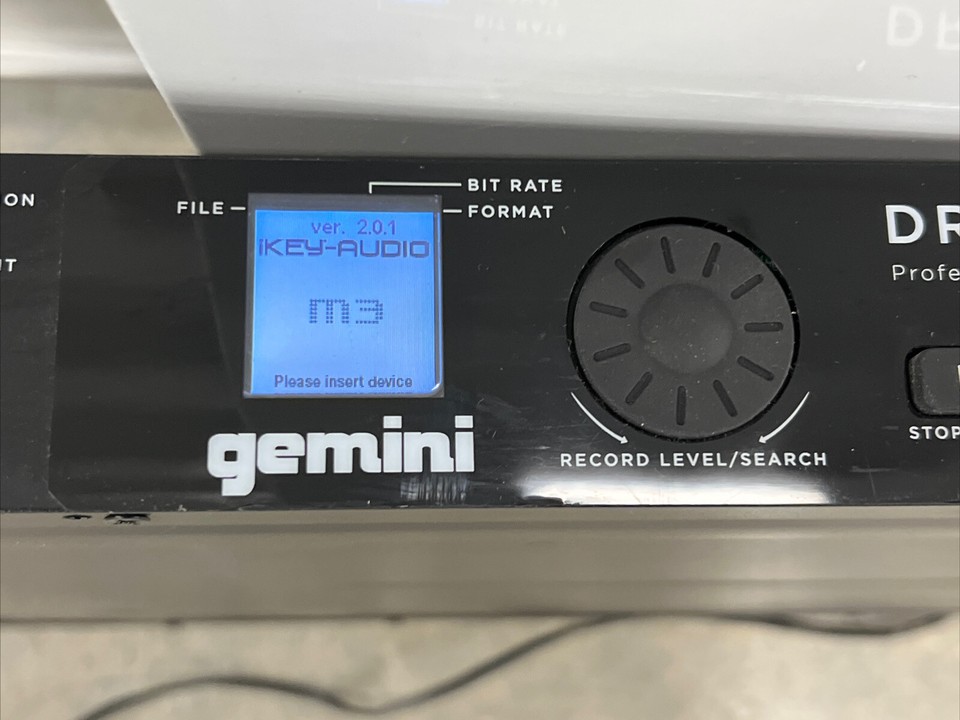 Gemini DRP-1 Digital Recorder Digital Rackmount | eBay