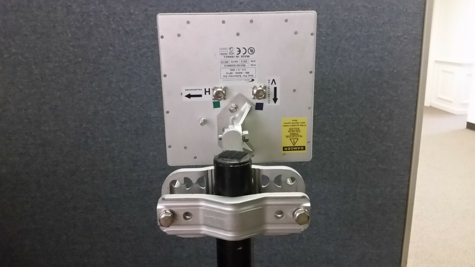 Mars Antennas - MA-WA56-DP19B - 4.9-6.1 GHz Dual Pol/Dual Slant ...