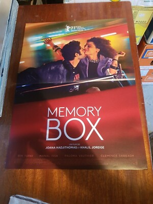 Petite affiche cinéma: MEMORY BOX 2021 (39x53cm) Rim Turki Manal Issa Vauthier | eBay