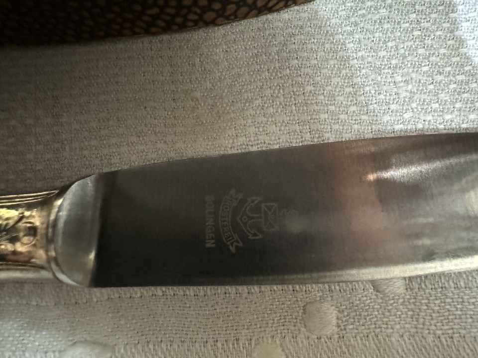 Rostfrei Solingen flatware Germany Set For 6 German Silver 100 | eBay