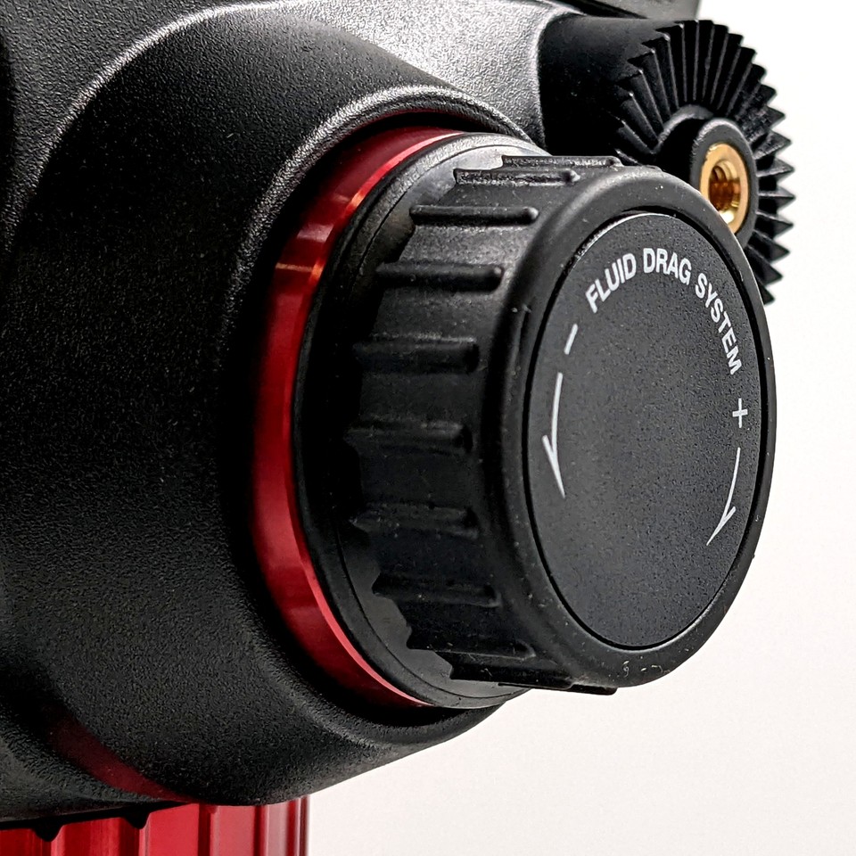 Manfrotto MVH502A Fluid Head and 546B Tripod System Carrying Bag And ...