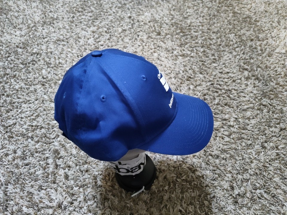 Chevron Human Energy Hat Adult Mens Blue Strap Back Cap Adjustable Hook ...