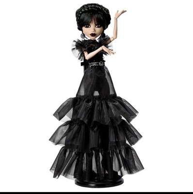 Monster High Netflix Wednesday Addams Doll [Raven Dress] | eBay