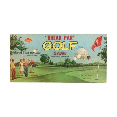 Warren Built-Rite Boardgame Break Par Golf Game Box VG/VG+ | eBay