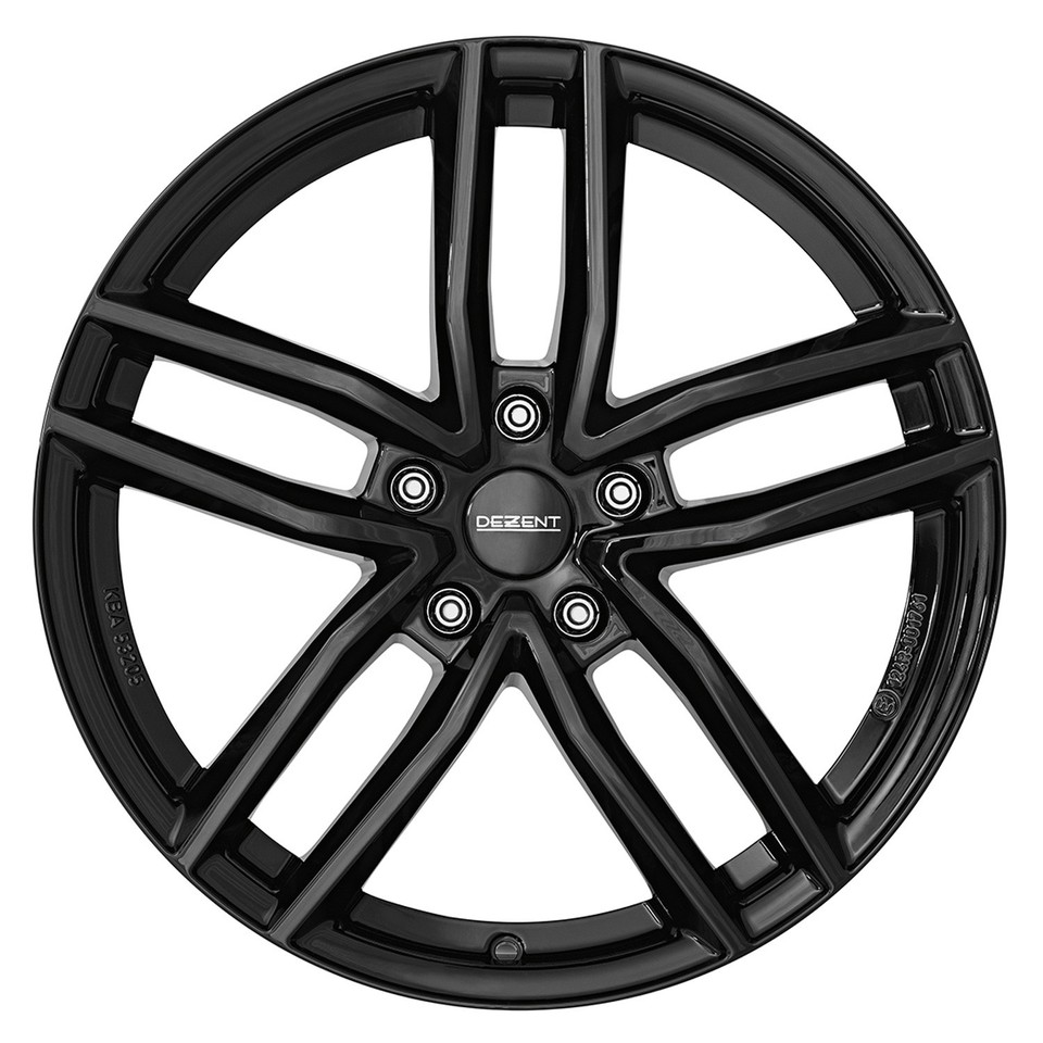 4 Dezent TR black wheels 7.0Jx17 5x112 for Seat Alhambra Altea Ateca ...