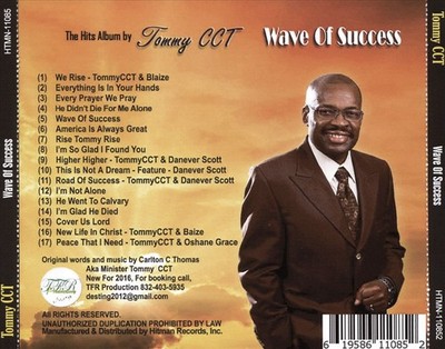 CARLTON THOMAS WAVE OF SUCCESS NEW CD 619586110852| eBay